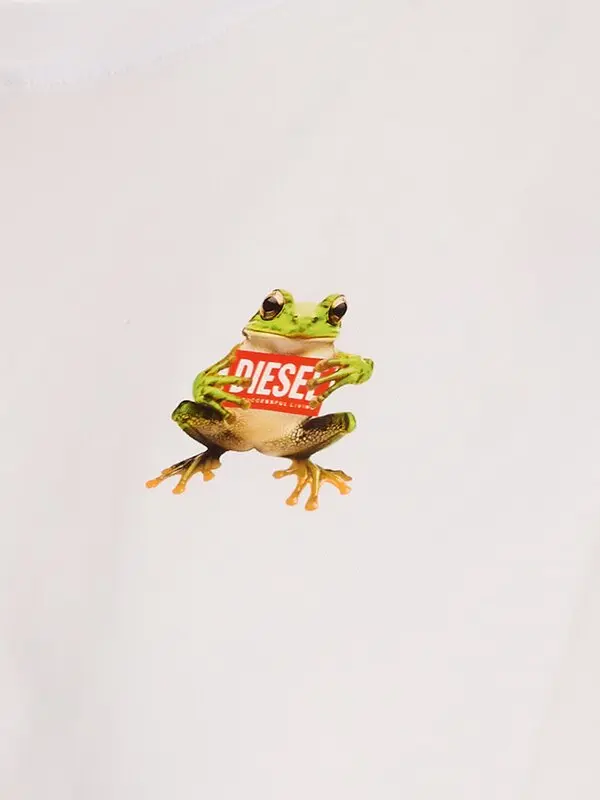 DIESEL® Frog Print T-shirt