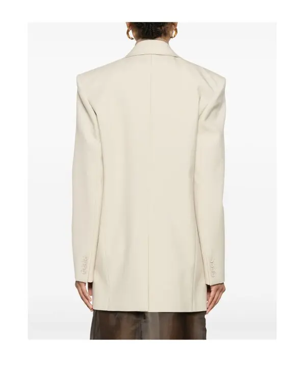 Saint Laurent Single-breasted Long-sleeved Jacket