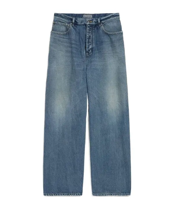 Balenciaga Baggy Distressed Jeans