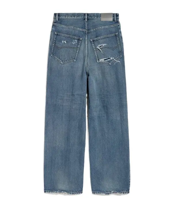 Balenciaga Baggy Distressed Jeans