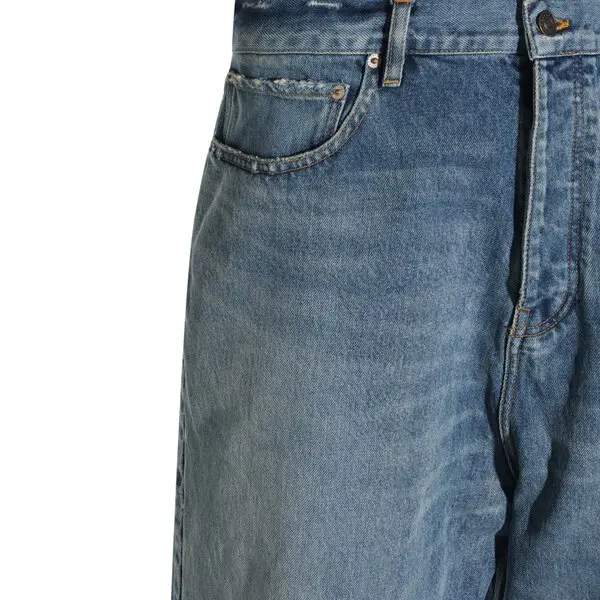 Balenciaga Baggy Distressed Jeans