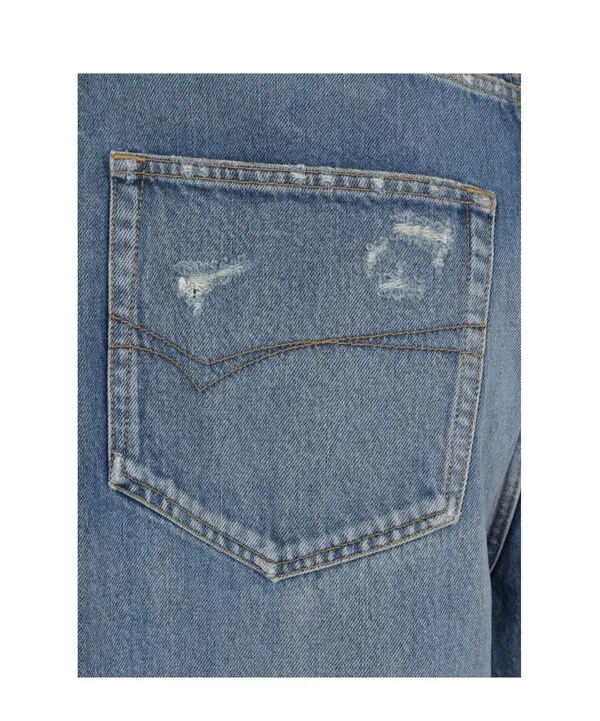 Balenciaga Baggy Distressed Jeans