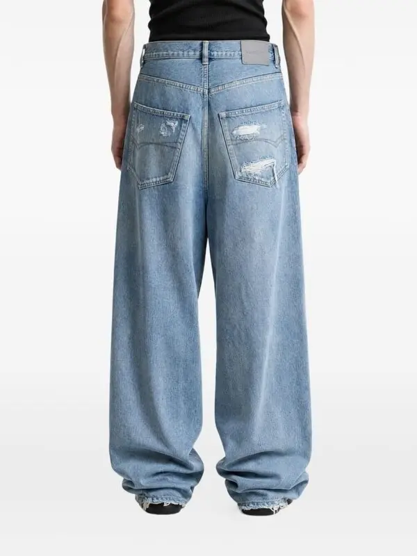 Balenciaga Baggy Distressed Jeans