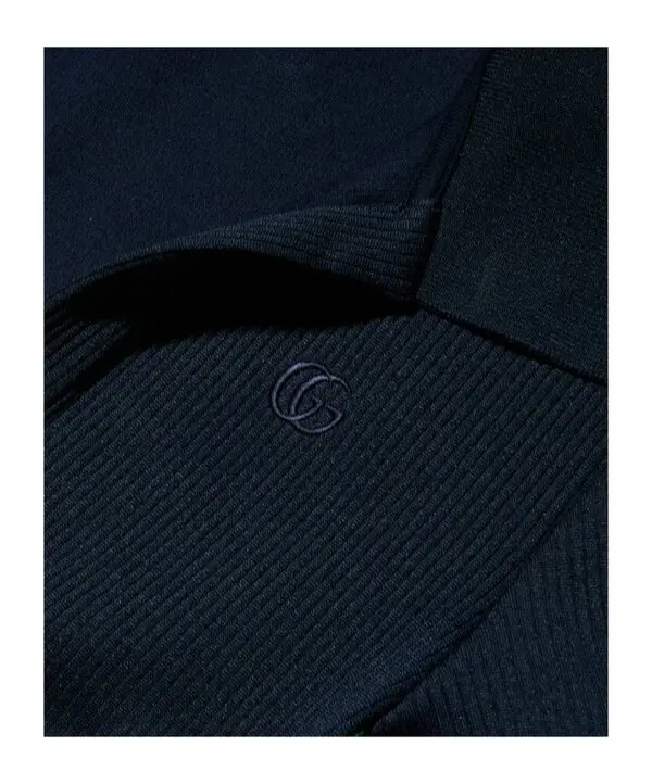 Gucci Ribbed Polo Mini Dress