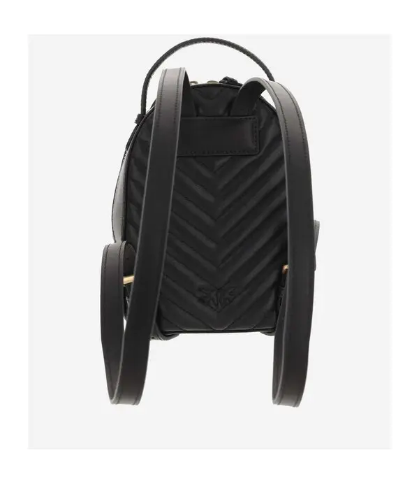 Pinko Love Click Logo Plaque Backpack