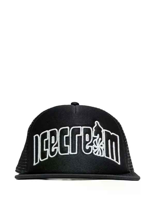 BILLIONAIRE BOYS CLUB - ICE CREAM Outline Trucker Hat - Black