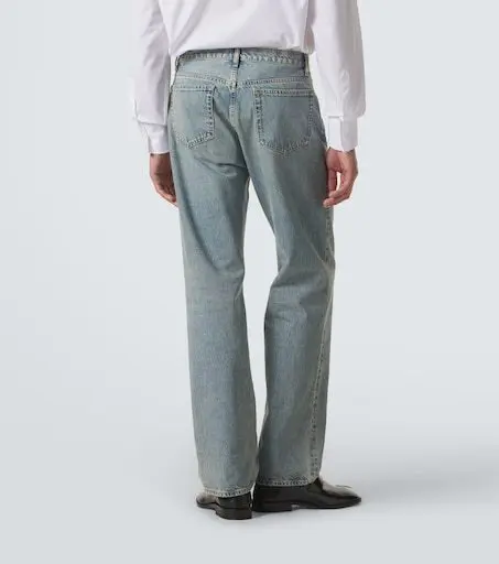MAISON MARGIELA Four Stitches Straight Jeans - Gray