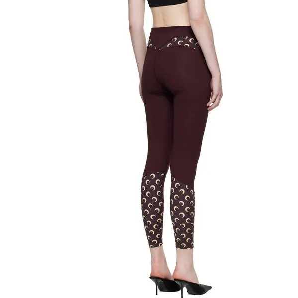 MARINE SERRE Moon Pattern Leggings