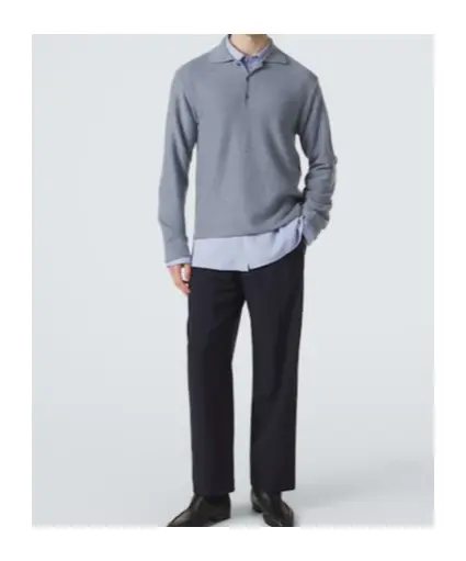 THE ROW Paxon Silk Poplin Jacquard Shirt