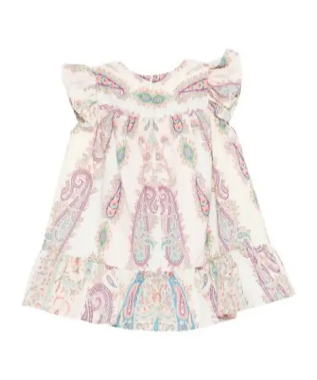 Etro Ruffled Paisley Dress