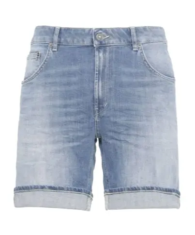 DONDUP Cuffed Denim Shorts