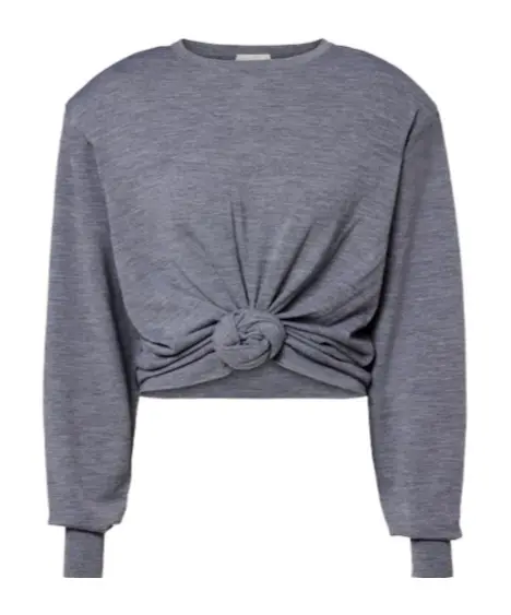 Magda Butrym Knotted Wool Sweater