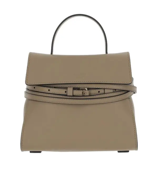 Moschino Embossed Small Tote Bag