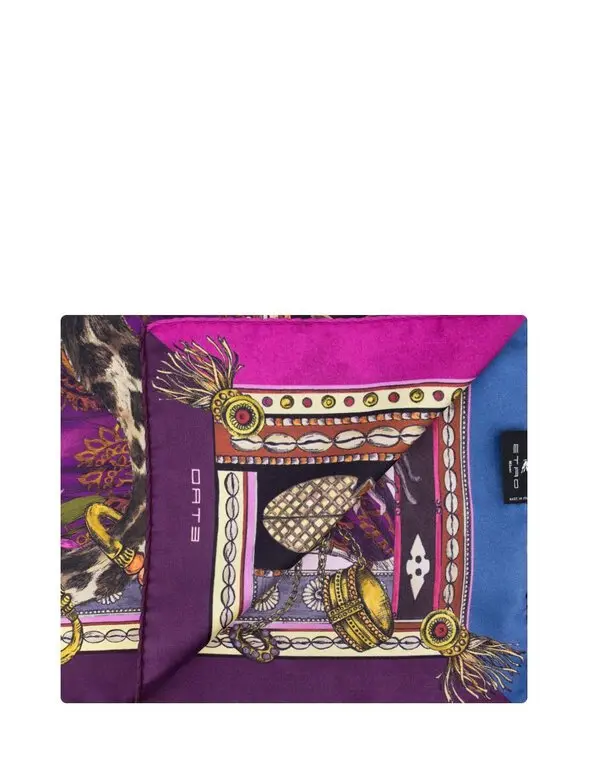 Etro Animal Printed Scarf
