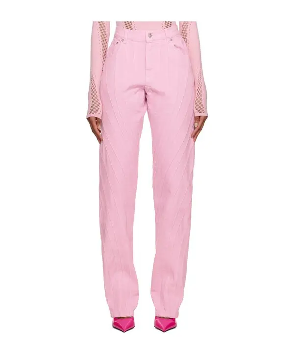 MUGLER Belt-loop Jeans