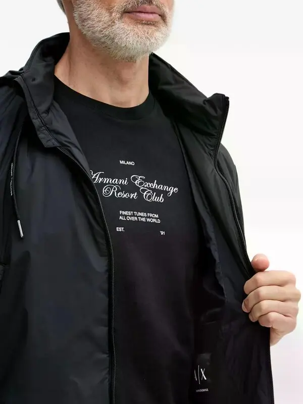 Armani Exchange Logo-print Hooded Jacket