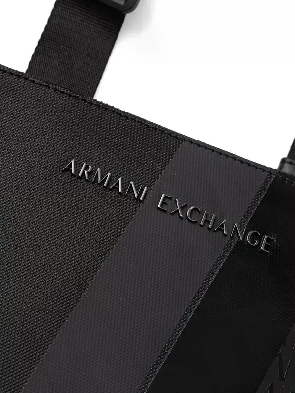Armani Exchange Logo Plaque Messenger Bag