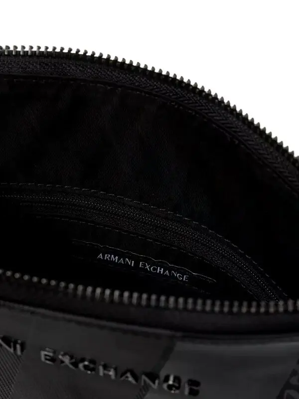 Armani Exchange Logo Plaque Messenger Bag