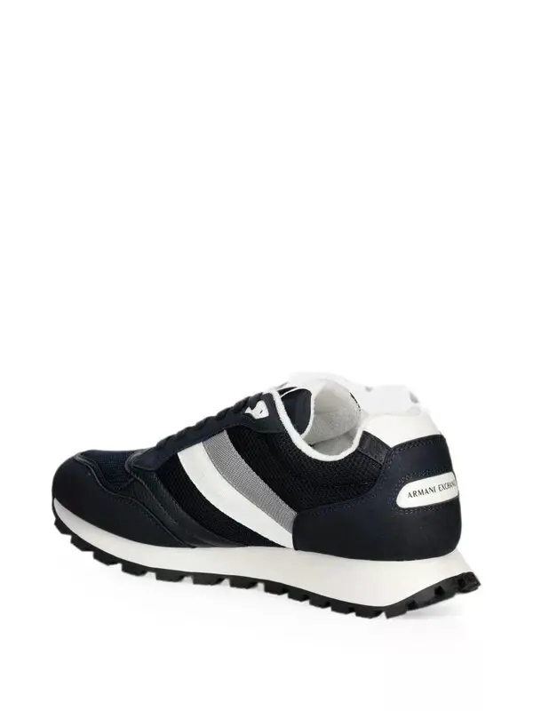 Armani Exchange Paneled Logo Sneakers