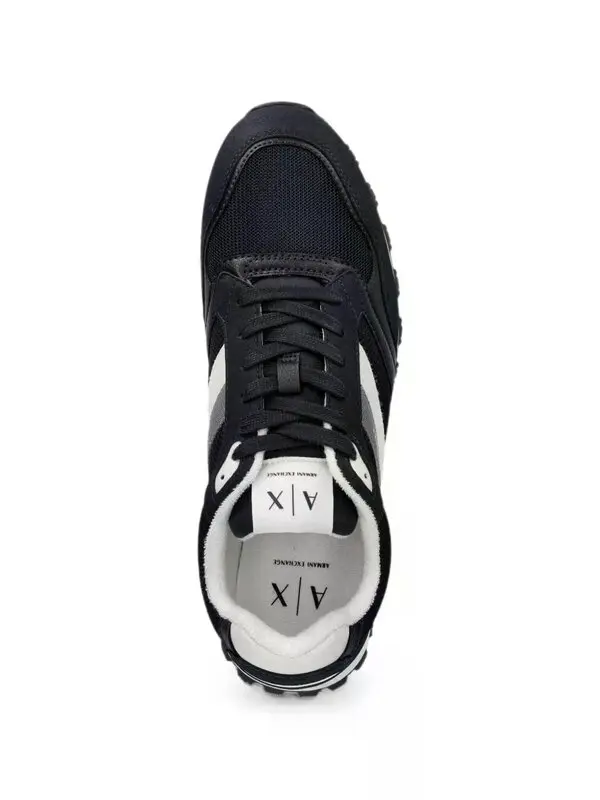 Armani Exchange Paneled Logo Sneakers