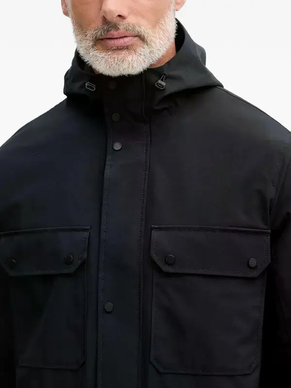 Armani Exchange Hooded Multi-pocket Jacket