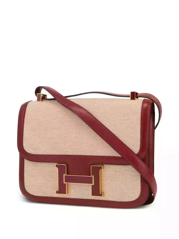 Hermès Constance Canvas Handbag