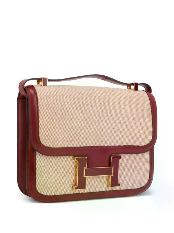 Hermès Constance Canvas Handbag