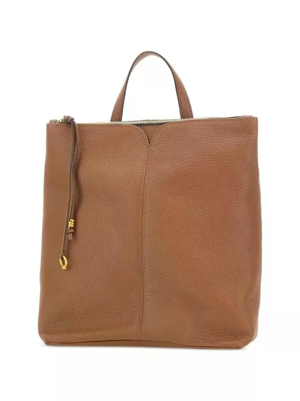 GIANNI CHIARINI Sandra Maxi-grain Leather Backpack