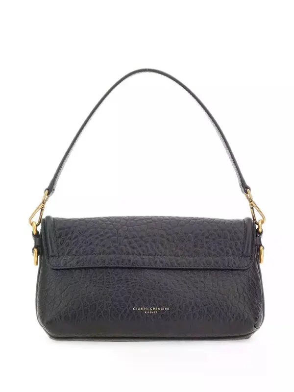 GIANNI CHIARINI Bea Grain-leather Shoulder Bag - Black