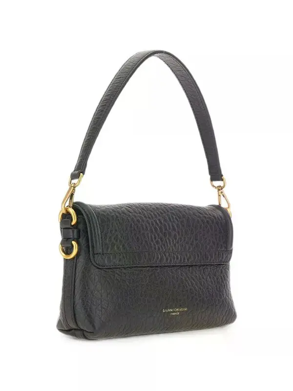 GIANNI CHIARINI Bea Grain-leather Shoulder Bag - Black
