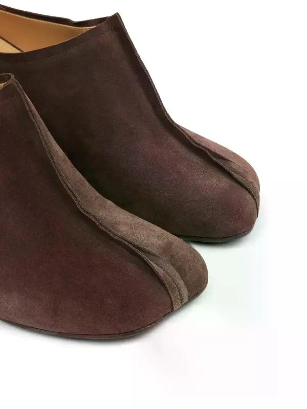 MAISON MARGIELA Suede Anatomic Stitch-toe Slip-ons