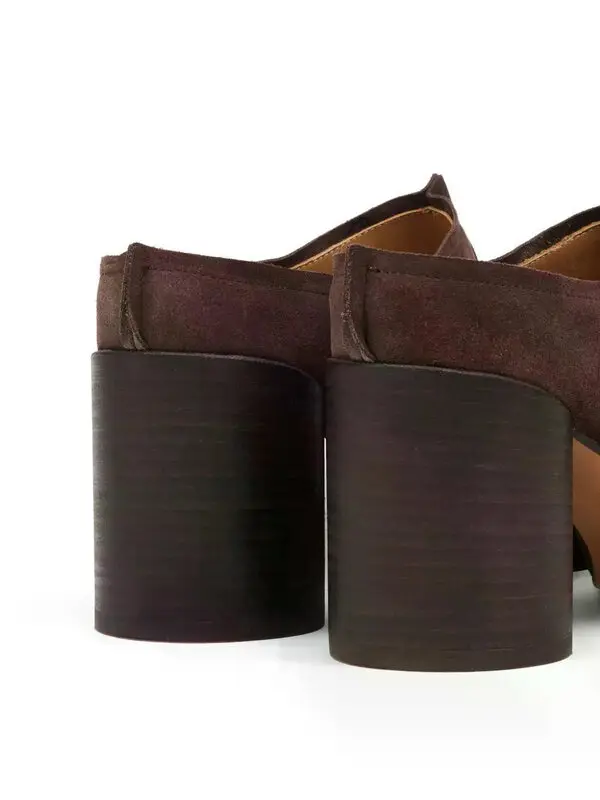MAISON MARGIELA Suede Anatomic Stitch-toe Slip-ons