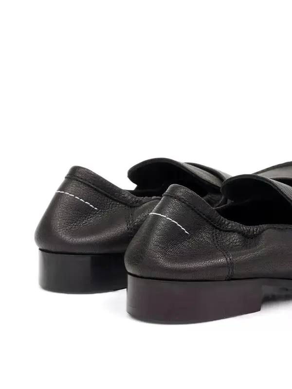 MAISON MARGIELA Leather Swing Toe Loafers