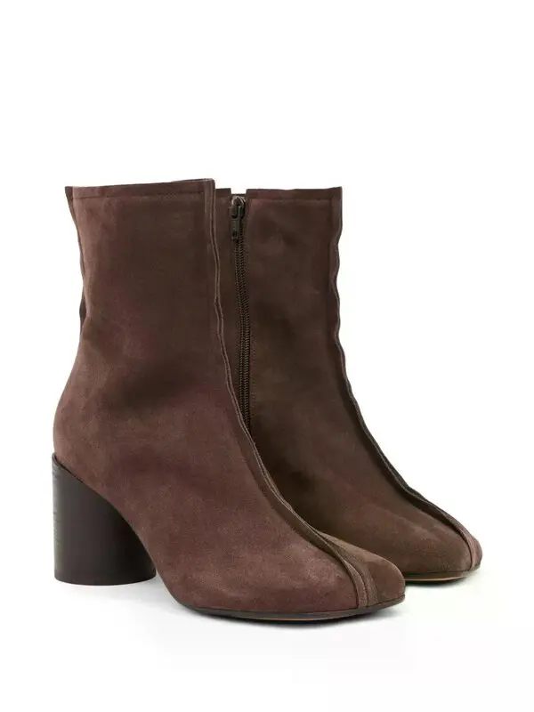 MAISON MARGIELA Anatomic Stitch-toe Ankle Boots - Brown
