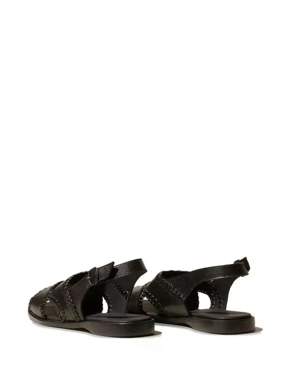 Hereu Braided Seam Slingback Sandals