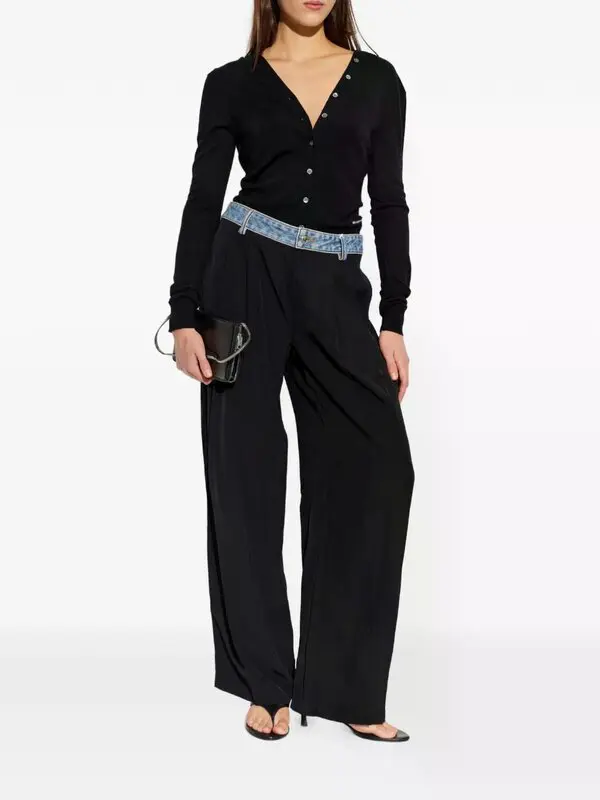 Alexander Wang Button-up Wool Cardigan