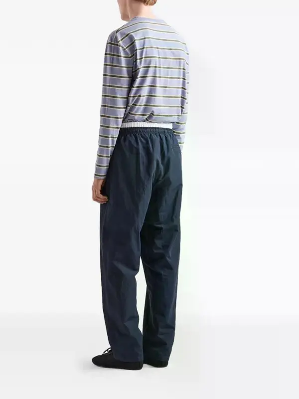 Prada Linen-blend Pants