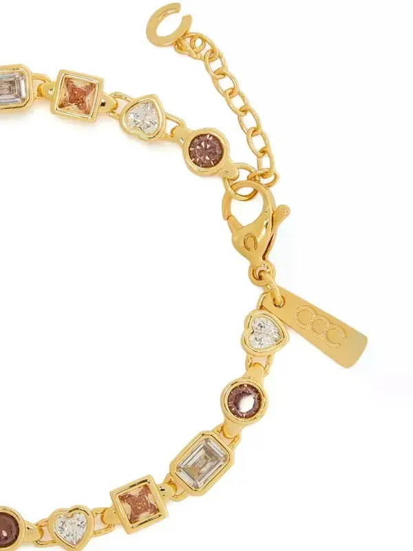 CERNUCCI Crystal Embellished Heart Bracelet