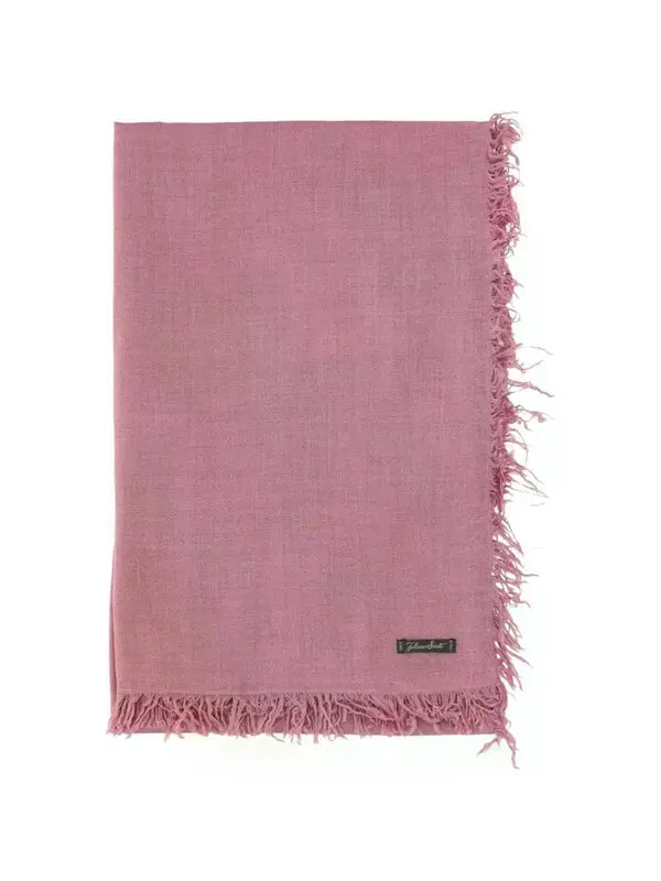 Faliero Sarti Enrica Frayed Scarf - Pink