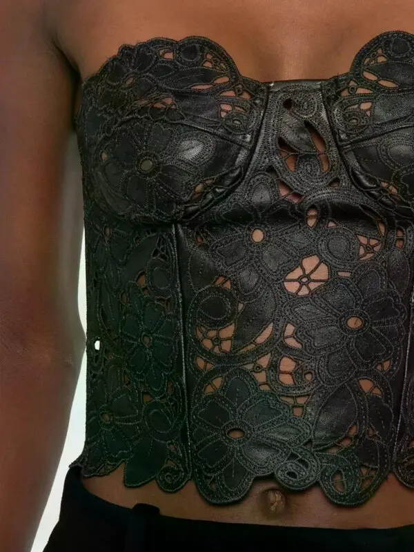 Ermanno Scervino Lace Corset Top