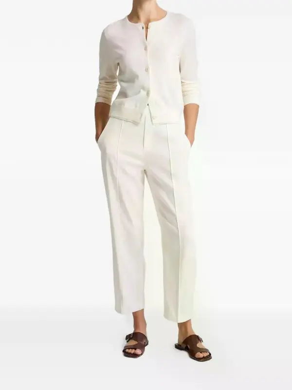 Vince Scallop-trim Cardigan