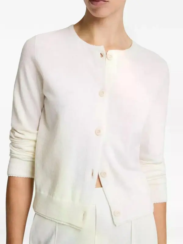 Vince Scallop-trim Cardigan
