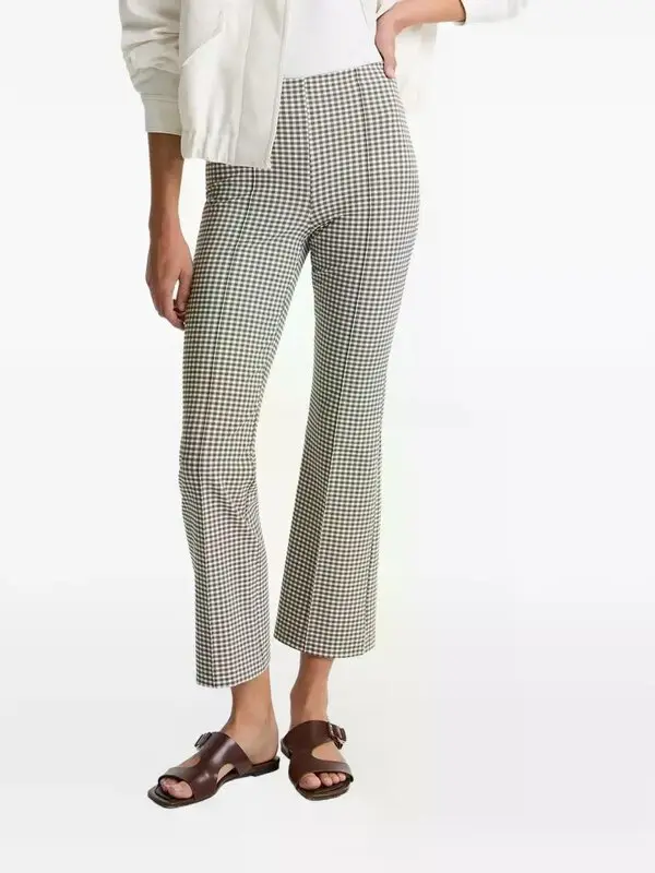 Vince Niki Gingham Trousers
