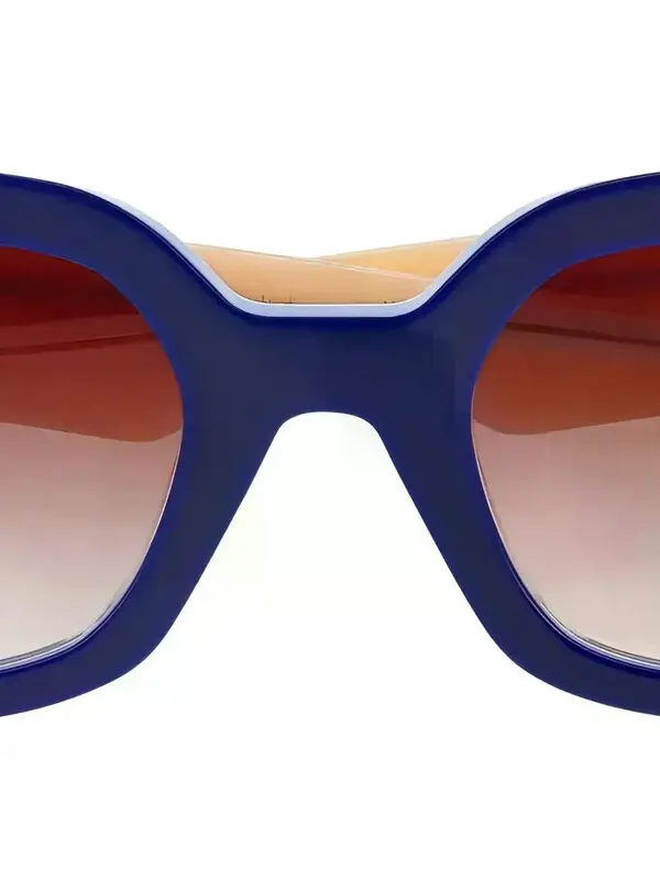 FACE À FACE Geometric Frame Sunglasses