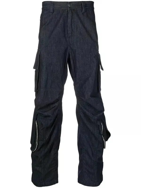 DIESEL® Mid-rise Cargo Jeans