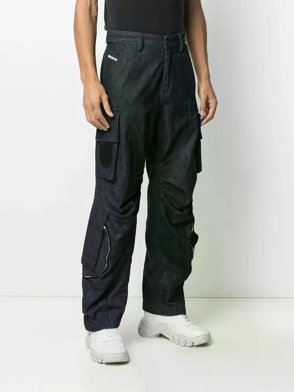 DIESEL® Mid-rise Cargo Jeans