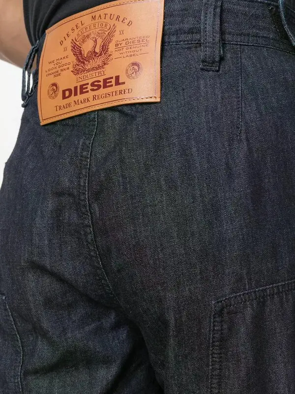 DIESEL® Mid-rise Cargo Jeans
