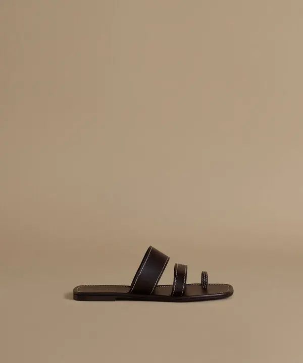 Jenni Kayne Laze Strappy Sandal - Brown