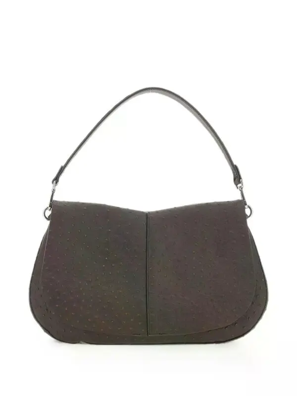 GIANNI CHIARINI Medium Helena Shoulder Bag - Brown