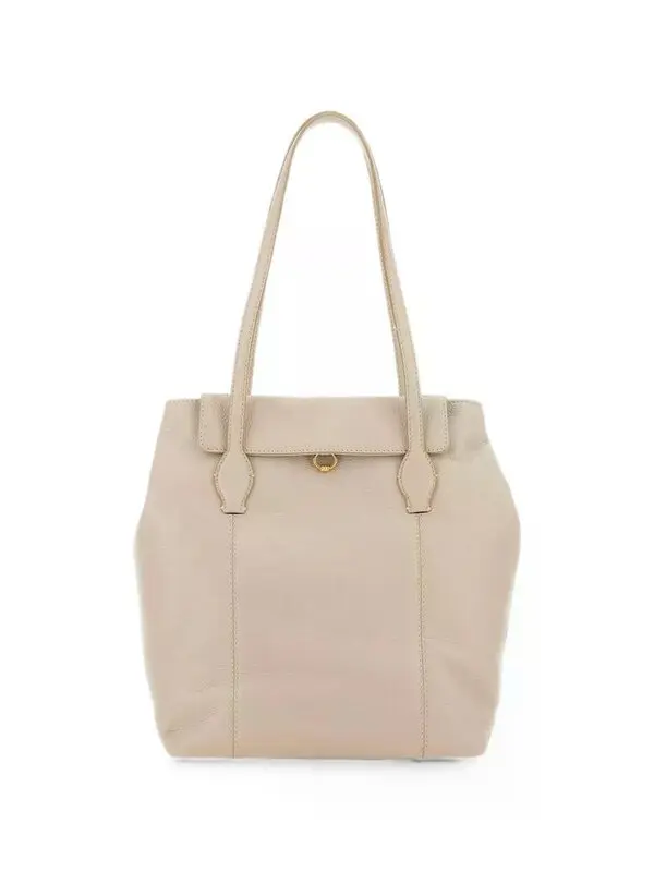 GIANNI CHIARINI Vicky Leather Tote Bag - Neutrals